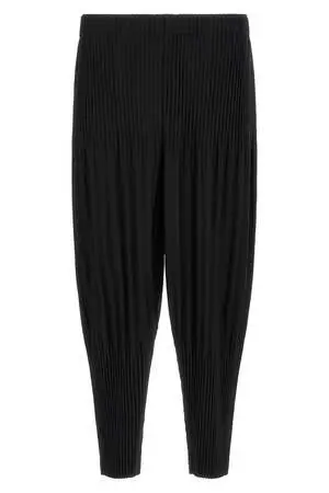 HOMME PLISSE' Color Pleats 2' Trousers - Black