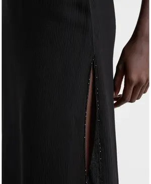 Prada Triple Silk Chiffon Skirt