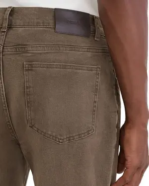 REISS Iron Cotton Blend Straight Fit Jeans