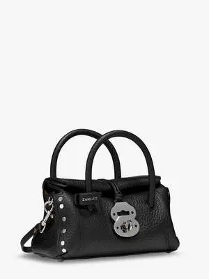 ZANELLATO Dotta Hammered Leather Crossbody Bag