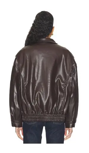 Lioness Kenny Bomber Jacket In Brown