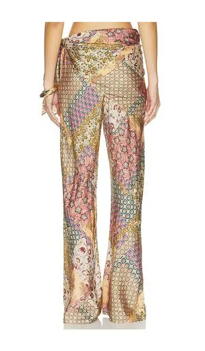 Zimmermann Bias Pant In Multi