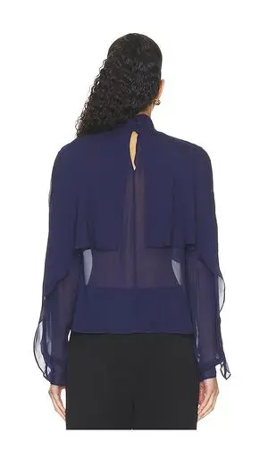 NICHOLAS Dahlia Top In Navy
