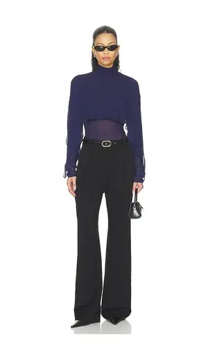 NICHOLAS Dahlia Top In Navy