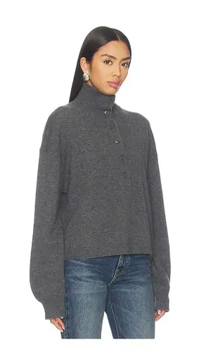EAVES X Blake Evin Kathleighn Sweater In Charcoal