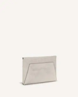 Brunello Cucinelli Bc Duo Suede Clutch Bag