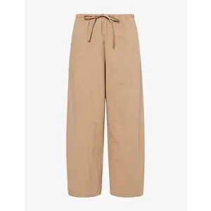 Dissh Scout Barrel Cotton Trousers - Wheat