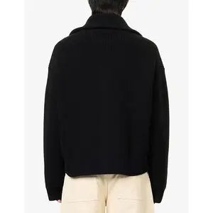 Studio Nicholson Zip Though Wool Knit Jumper