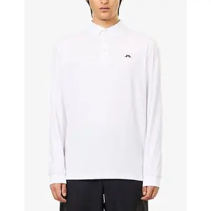 J. Lindeberg Florain Long-sleeve Golf Polo Top