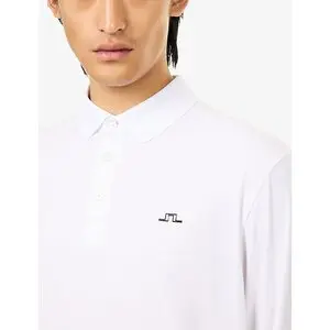 J. Lindeberg Florain Long-sleeve Golf Polo Top