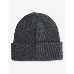 Moose Knuckles Logo Icon Wool Beanie Hat
