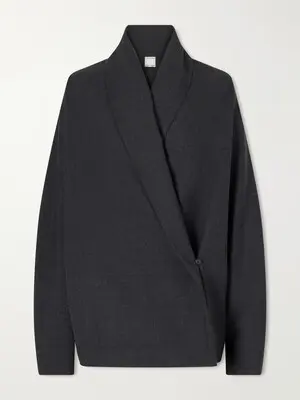 Calvin Klein Aura Wool-twill Blazer - Gray