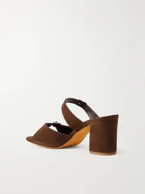 MARYAM NASSIR ZADEH Una 70 Suede Sandals
