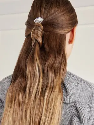 JENNIFER BEHR Julissa Crystal-embellished -tone Hairpin