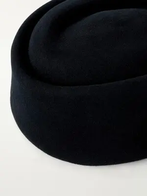 GIGI BURRIS MILLINERY Odette Wool-felt Pillbox Hat