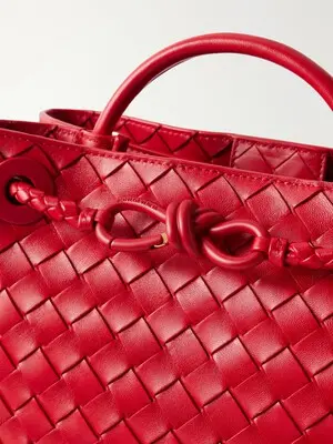 Bottega Veneta Andiamo Intrecciato Leather Shoulder Bag