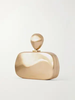 Cult Gaia Eve -tone Aluminum Clutch