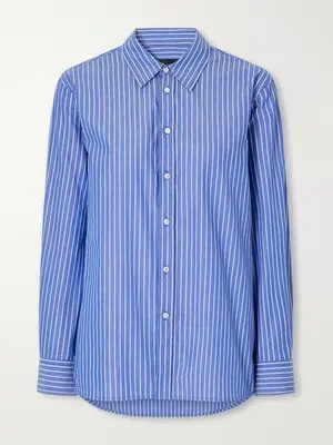 NILI LOTAN Raphael Cotton-poplin Shirt