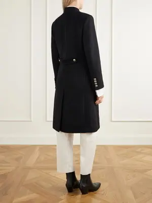 NILI LOTAN Stetson Felted Virgin Wool Coat