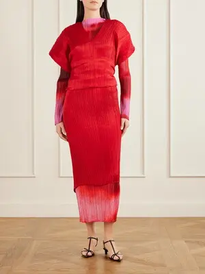 Issey Miyake Madame-t Plissé Blouse