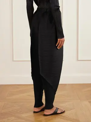 Issey Miyake Cocoon Plissé Tapered Pants