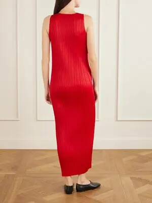 Issey Miyake Plissé Maxi Dress