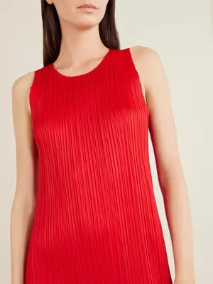 Issey Miyake Plissé Maxi Dress