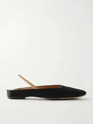 Calvin Klein Kate Satin Slingback Flats