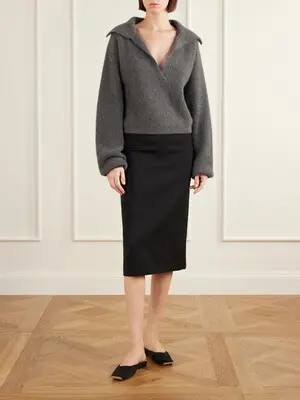 Calvin Klein Kate Satin Slingback Flats