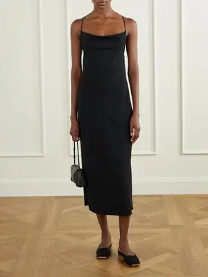 Calvin Klein Briar Leather Shoulder Bag