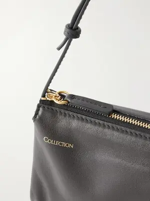 Calvin Klein Briar Leather Shoulder Bag