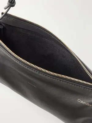 Calvin Klein Briar Leather Shoulder Bag