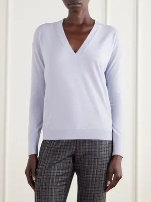 Gabriela Hearst Linna Cashmere And Wool-blend Sweater
