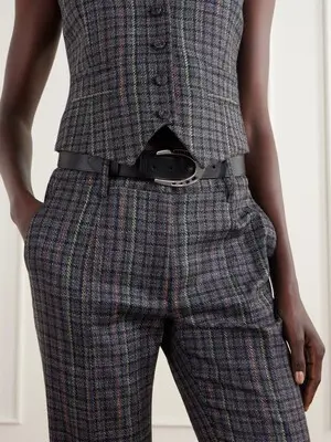 Gabriela Hearst Horseshoe Leather Belt