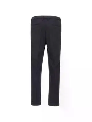 DEVORE INCIPIT Pleated Turn-up Trousers