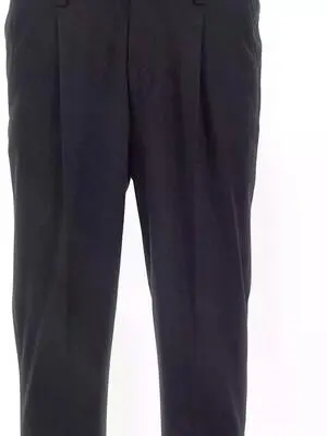 DEVORE INCIPIT Pleated Turn-up Trousers