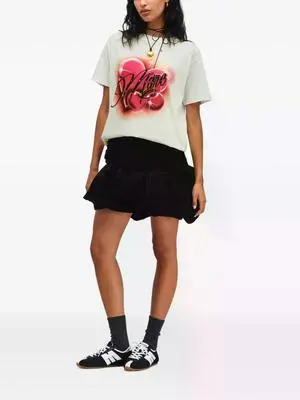 Marc Jacobs Airbrush Heart Oversized Tee - Neutrals