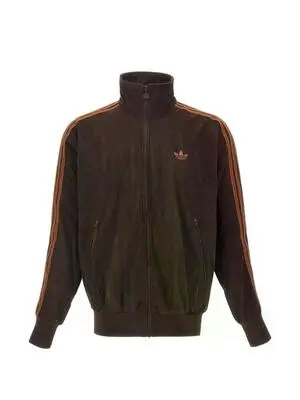 Adidas Firebird Corduroy Track Top - Brown