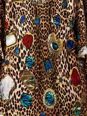 Camilla Nazar Nirvana Leopard-print Maxi Dress