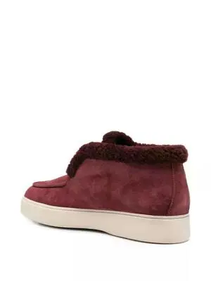 Officine Creative Frame Shearling-trim Loafers