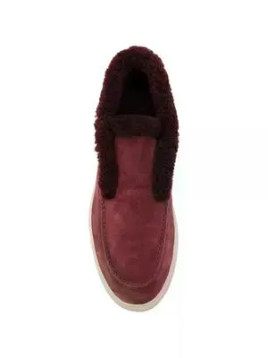 Officine Creative Frame Shearling-trim Loafers