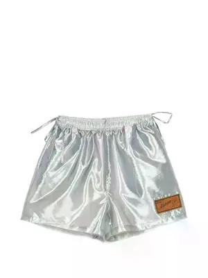 MOTOGUO Metallic Shorts