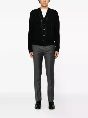 BERWICH Pressed-crease Tailored Trousers