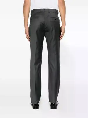 BERWICH Pressed-crease Tailored Trousers