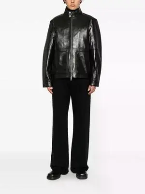 Calvin Klein Leather Zip Jacket