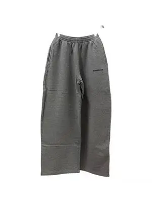 Balenciaga Barrel Sweatpants In Dark Heather - Grey