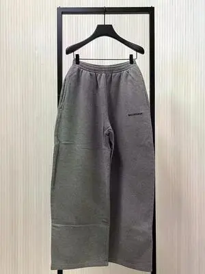 Balenciaga Barrel Sweatpants In Dark Heather