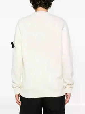 Stone Island Knitted Logo Patch Sweater