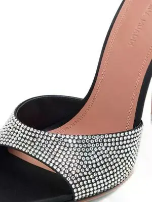 Amina Muaddi Elodie Crystal-embellished Sandals