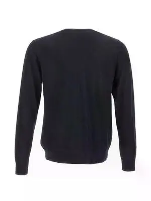 DIKTAT Fine-knit Merino Sweater - Blue